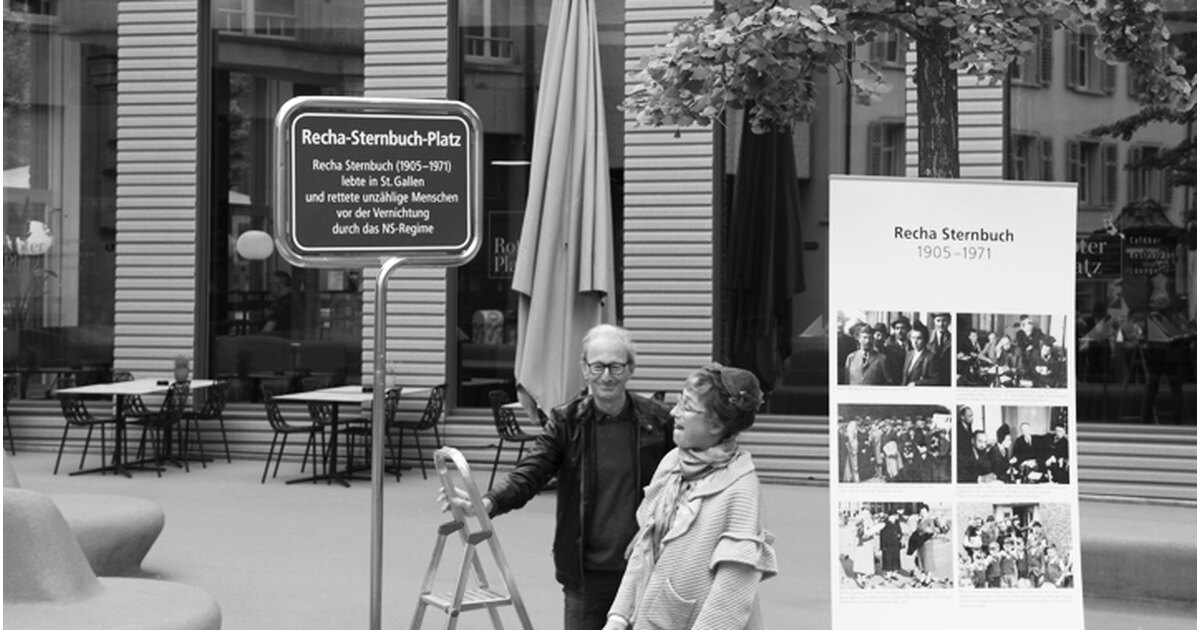 Ein Platz für Recha Sternbuch – Saiten